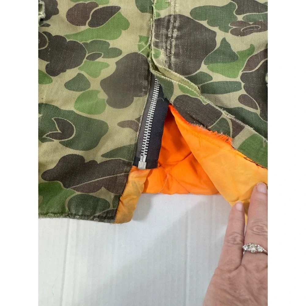 Vintage | Jackets & Coats | Vintage Duck Camo Hunting Jacket Mens Xl ...